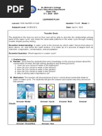 Grade5 WaterCycle LessonPlan | PDF | Water Cycle | Water