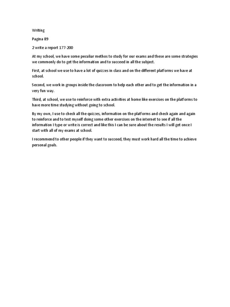 Writing | PDF