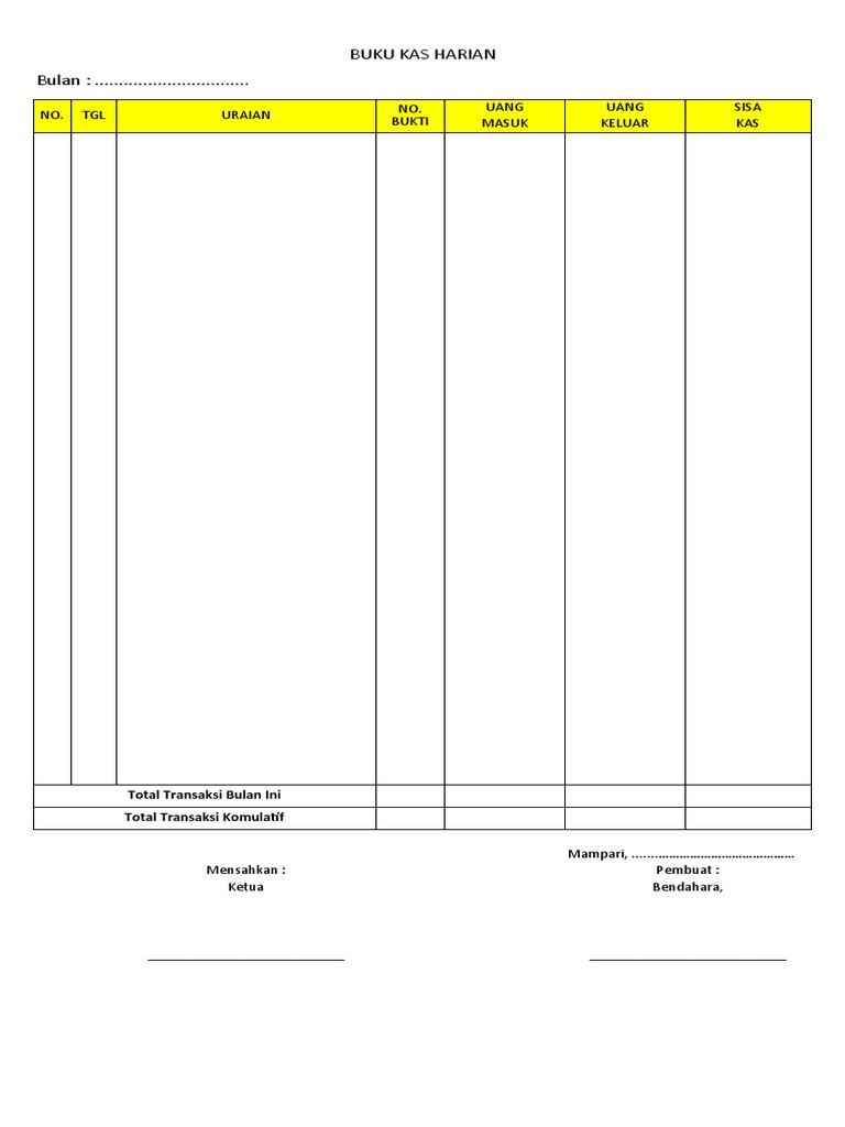 Administrasi Unit Bumdes | PDF