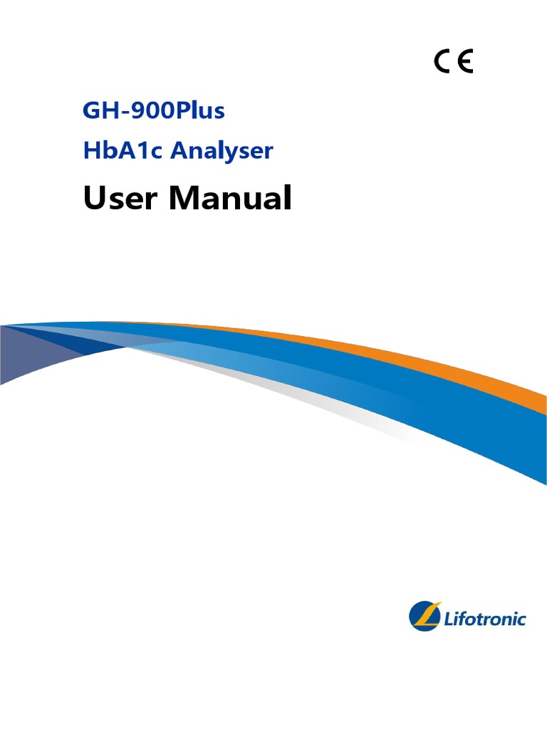 H-07-0001000-00002 IFU-GH-900Plus | PDF | Glycated Hemoglobin ...