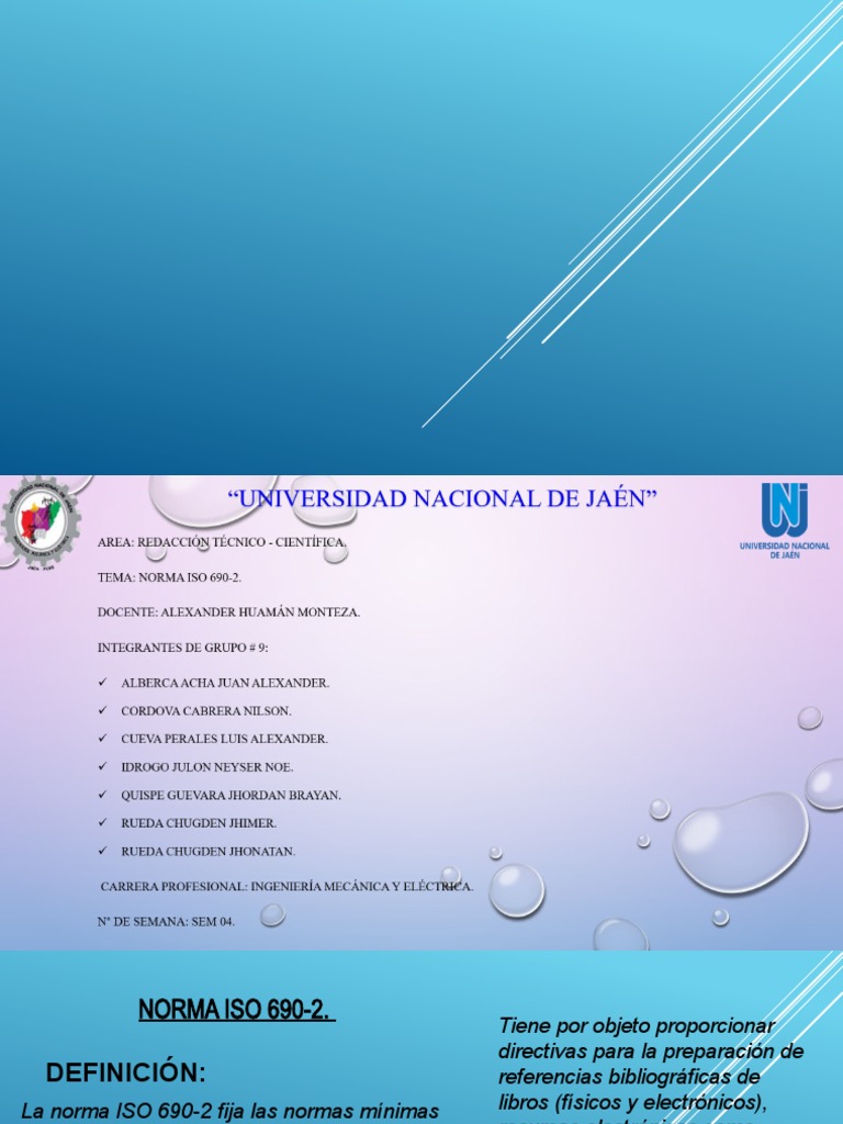 Guía ISO 690-2 para Referencias Bibliográficas | PDF | Citación ...