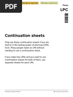 LPC Continuation Sheets LP | PDF | Common Law