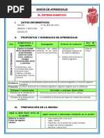 Sesion El Cuerpo Ciencia Segundo Grado | PDF | Aprendizaje | Evaluación