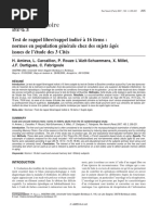 Test de Cloches | PDF