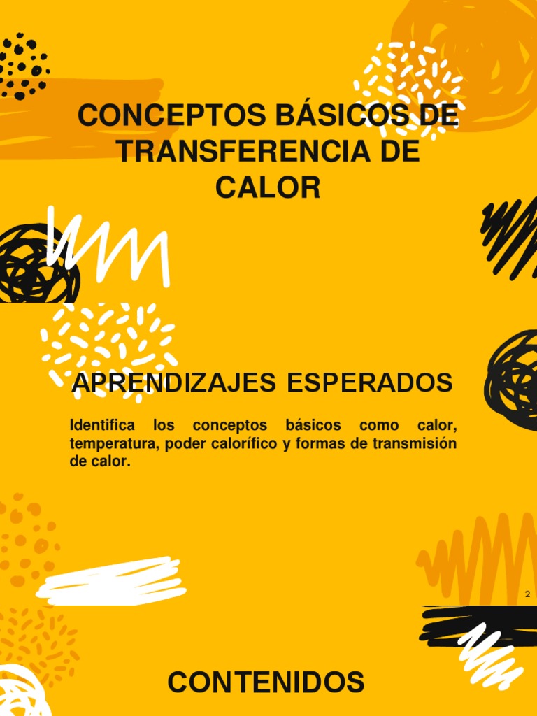 Clase 14 - Conceptos Básicos de Transferencia de Calor | PDF ...