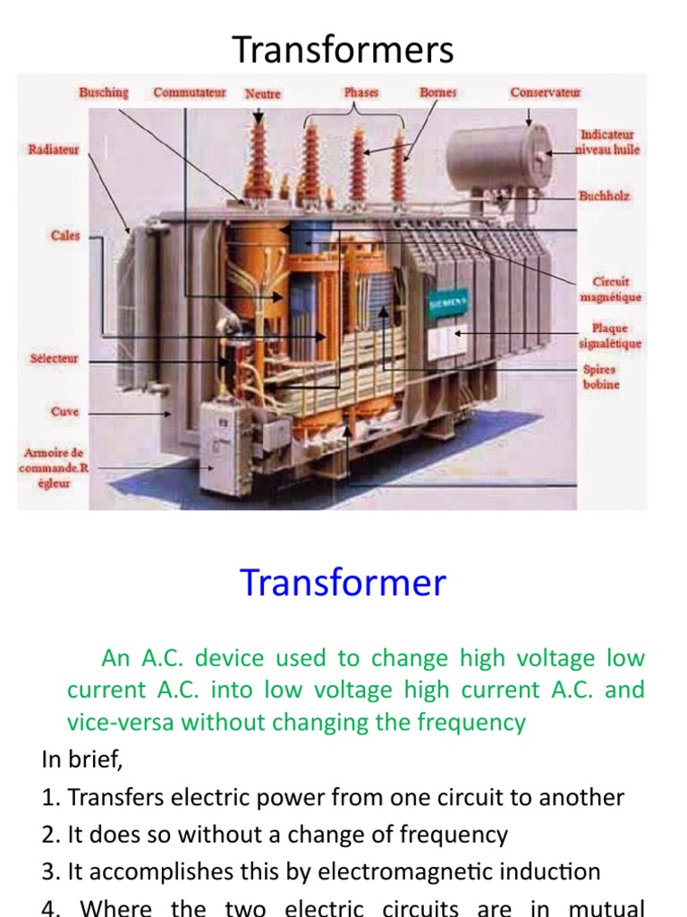 Unit 1 - Transformers Introduction | PDF | Transformer | Inductor