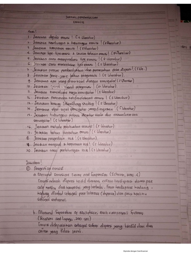 Fts Semi Padat Cair Emulsi | PDF