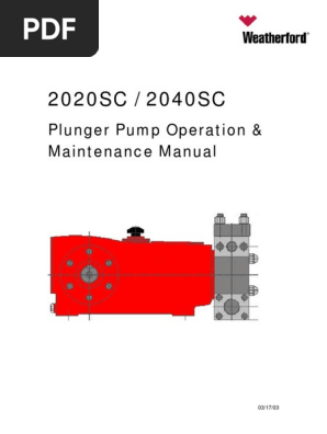 Weatherford Hydraulic Pump System