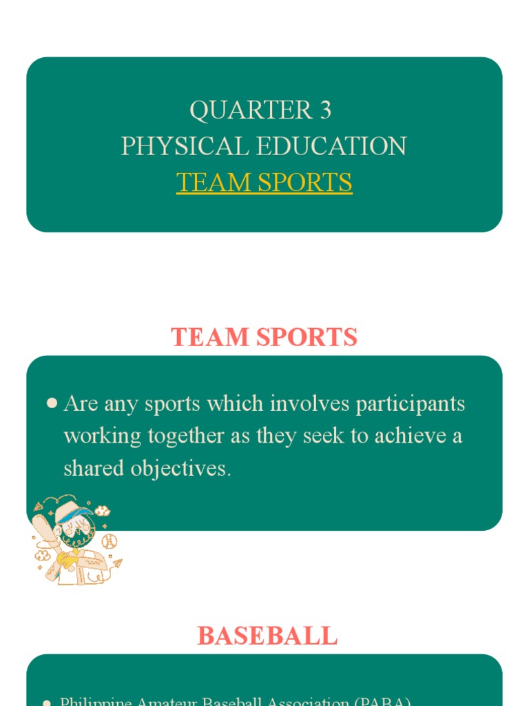 Grade 8 Team Sports (Baseball) | PDF | Sports Rules And Regulations ...