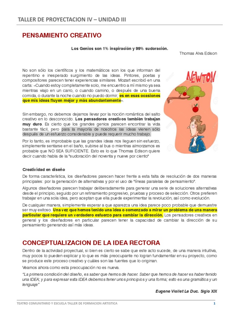 Idea Generatriz | PDF | Analogía | Diseño