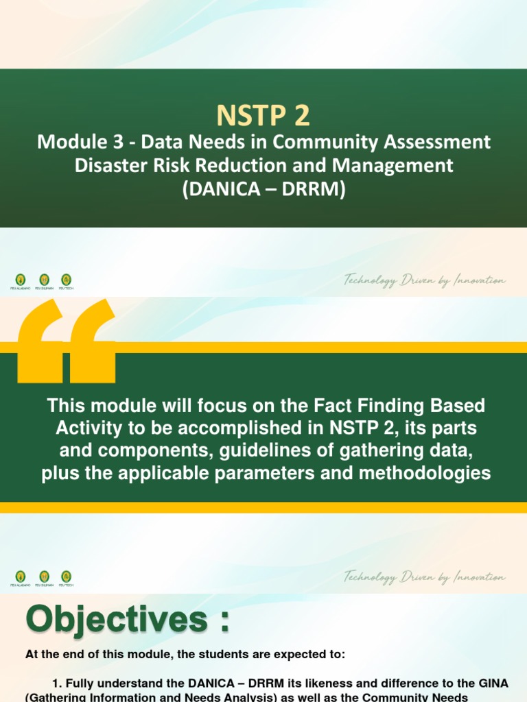 NSTP 2 Mod 3 | PDF | Information | Risk