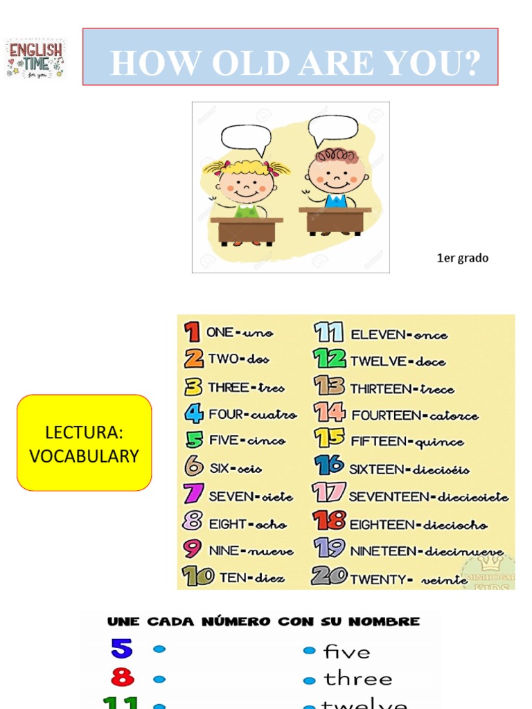 How Old Are You | PDF | Language Arts & Discipline