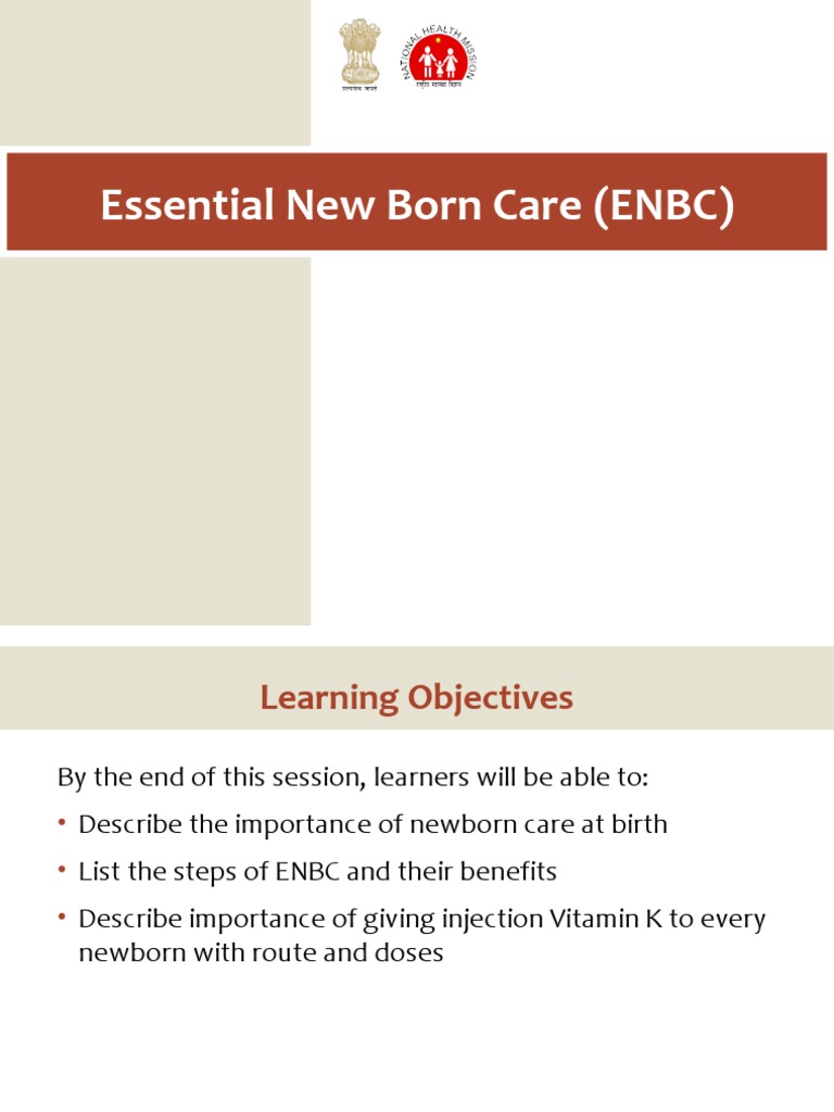 Essential Newborn Care Guidelines | PDF | Infants | Childbirth
