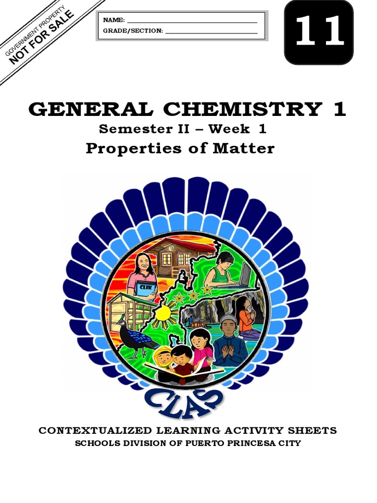 General Chemistry 1: Properties of Matter | PDF | Density | Distillation