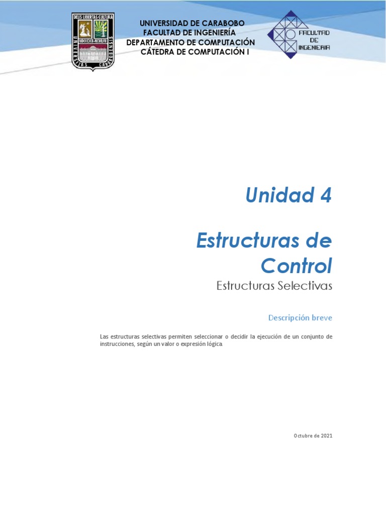 Estructuras Selectivas en Python | PDF | Flujo de control | Python (lenguaje de programación)