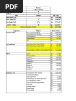 Sheet Tabungan Kaluna | PDF