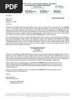 Announcement For Early Cut Off | PDF