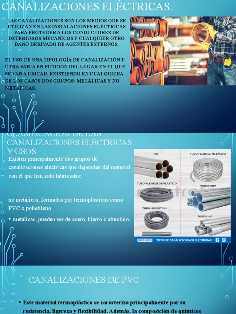 Canalizaciones eléctricas | PDF | Corrosión | Acero
