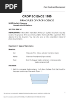 Crops and Their Scientific Names | PDF | Cereals | Crops
