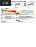 Working at Height Rescue Plan Sample | PDF | Injury | Risk