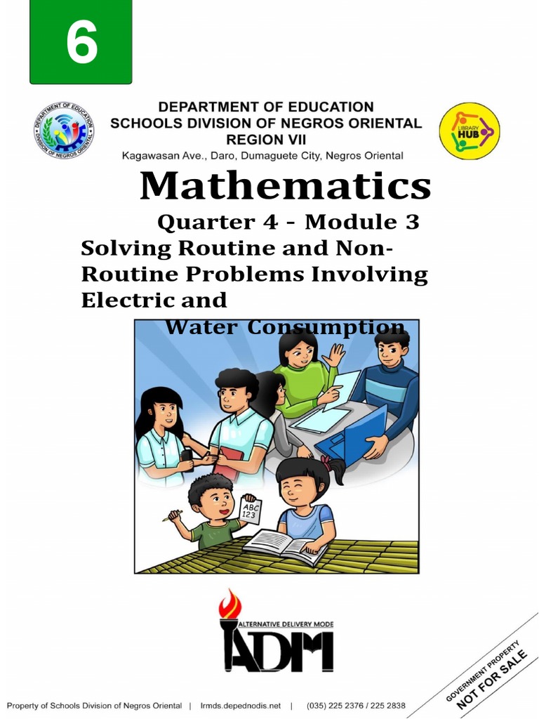 Math 6-Q4-Module-3 | PDF | Metrology | Physical Quantities
