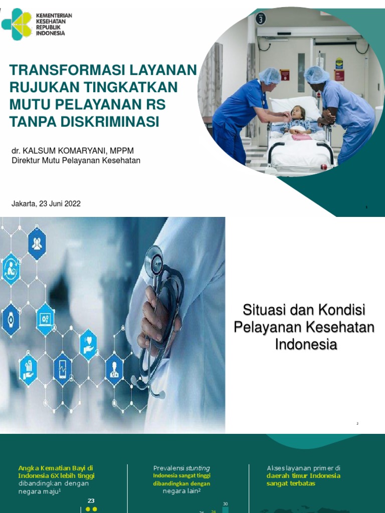 Kemenkes - Transformasi Layanan Rujukan BPJS 23062022 | PDF