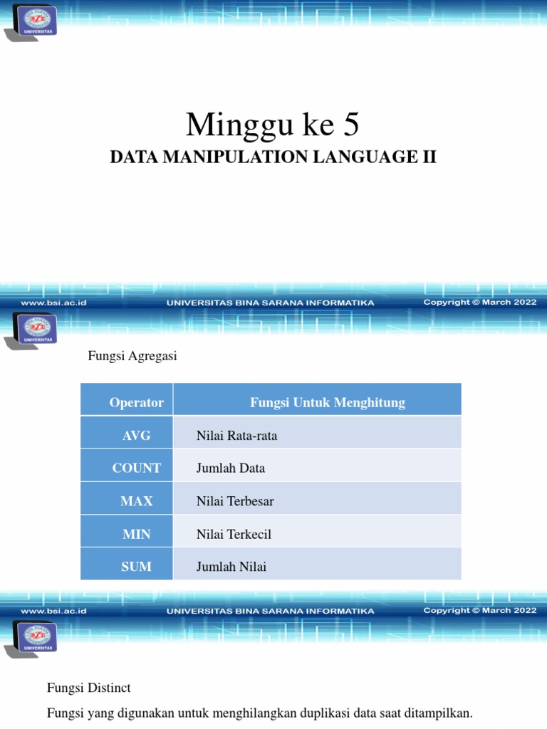 Panduan Praktikum DML Lanjutan SQL | PDF | Komputer