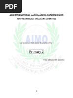 ASMO 2019 Maths Grade 2 | PDF | Teaching Mathematics | Science
