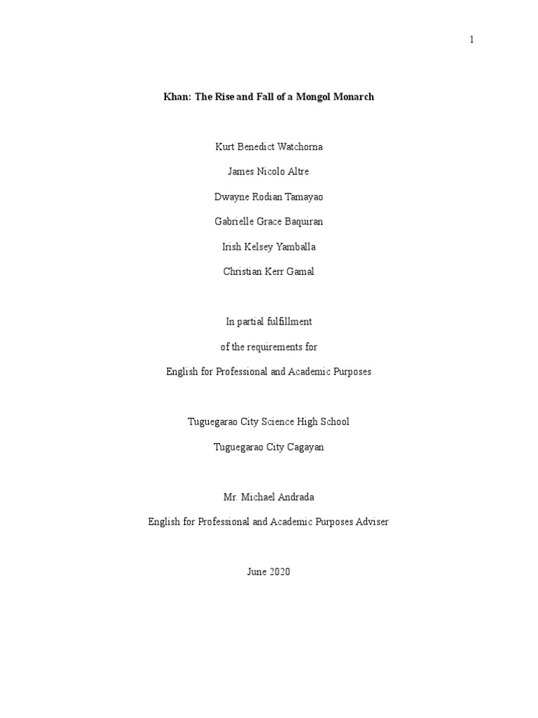 Genghis Khan: Empire's Rise & Fall | PDF | Genghis Khan | Mongol Empire