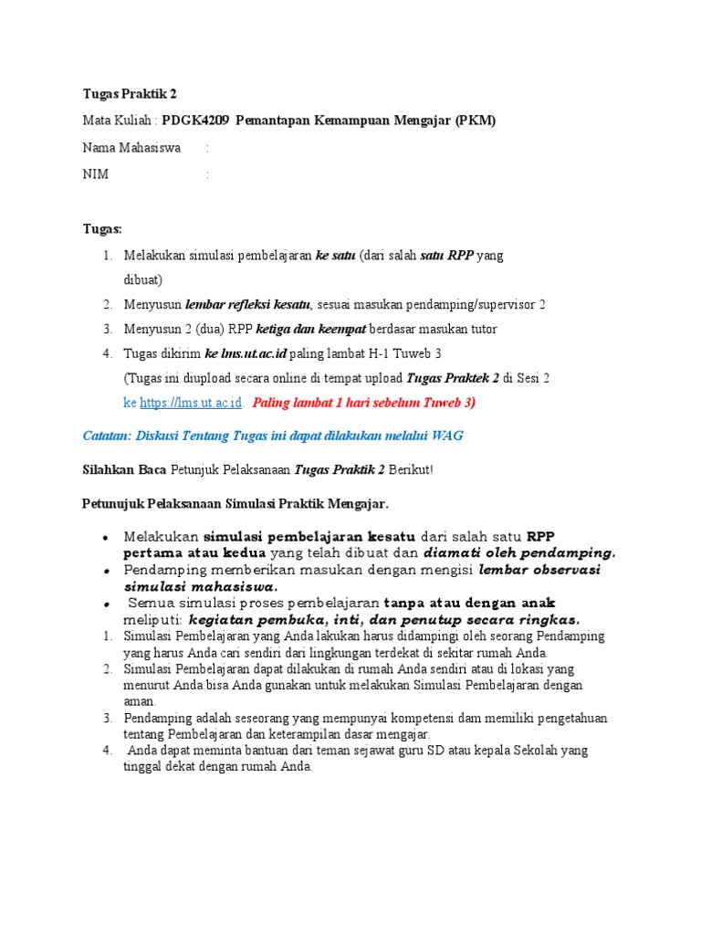 Tugas Praktik 2 PKM | PDF