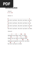 Tribes Worship Lyrics Overview | PDF | Song Structure