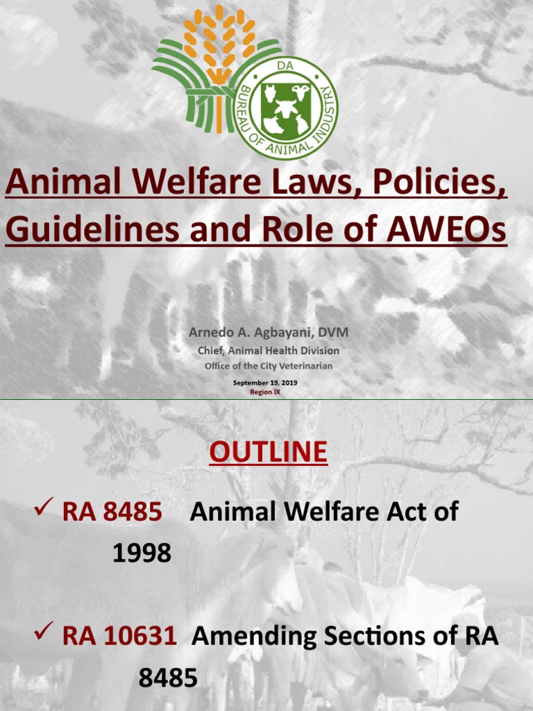 Animal Welfare Guide Policies | Download Free PDF | Animal Welfare ...