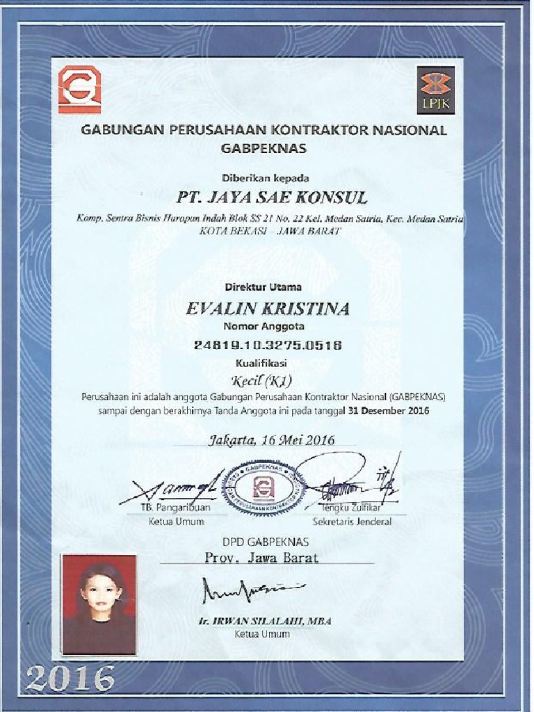 1 Gabpeknas (PT Jaya Sae Konsul) | PDF