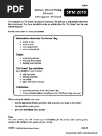 Sample of Junior 3 - UEC - Paper 1 and 2 | PDF
