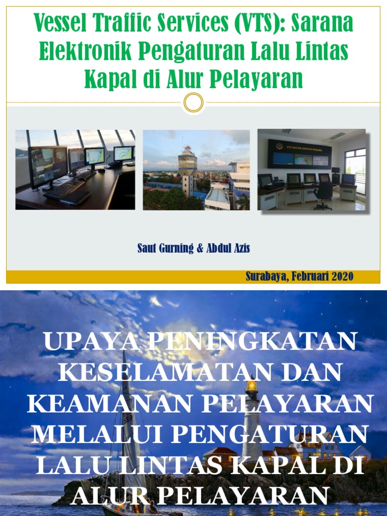 3.2. Operasi Navigasi Dan VTS - Kasus VTS Belawan | PDF