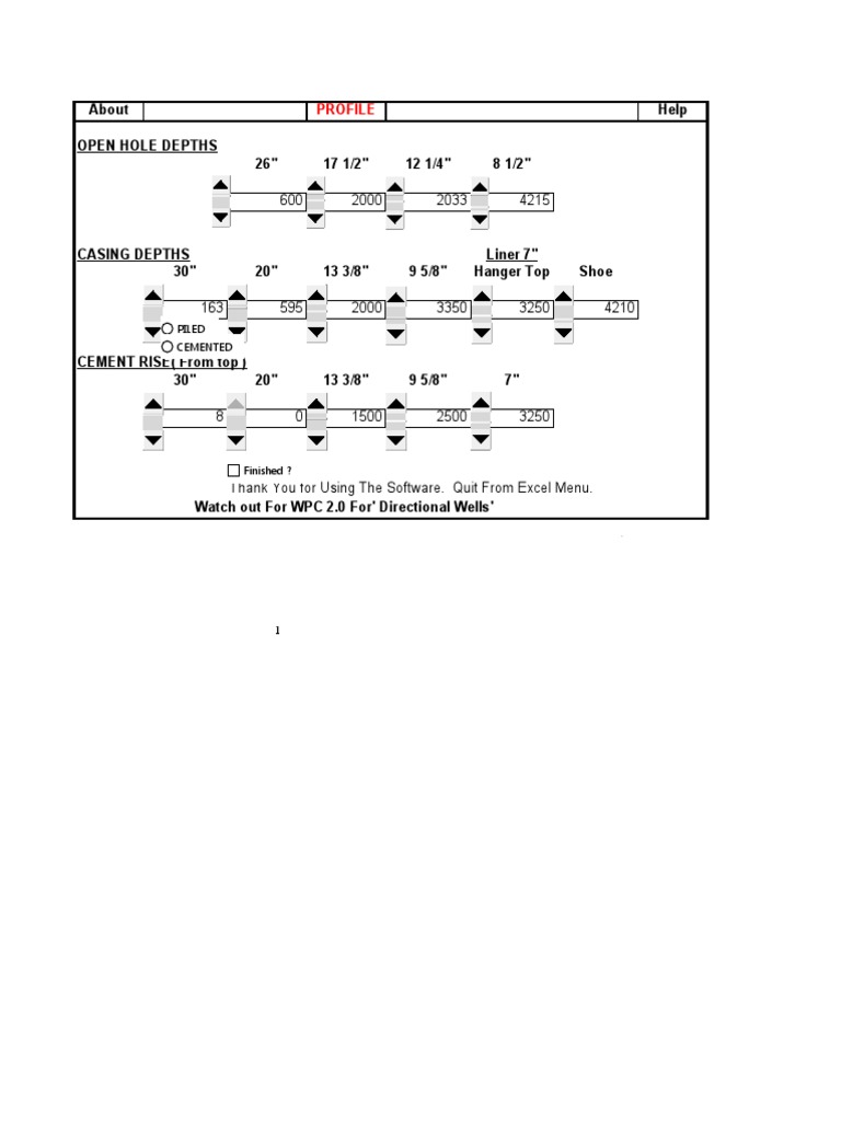 Hole Volume Calculation | PDF | Casing (Borehole) | Geotechnical ...
