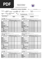 School Form 10 SF10 Learner's Permanent Academic Record For Elementary ...