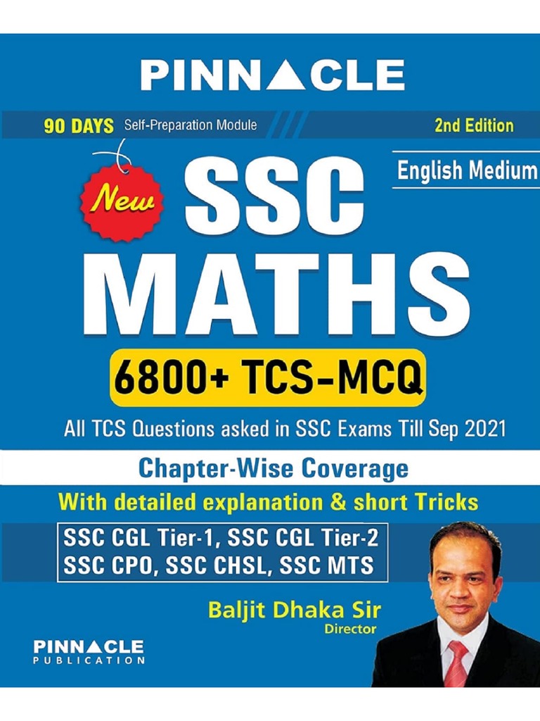 Loliveboard Pinnacle Latest SSC MATH 6800 TCS MCQ | PDF