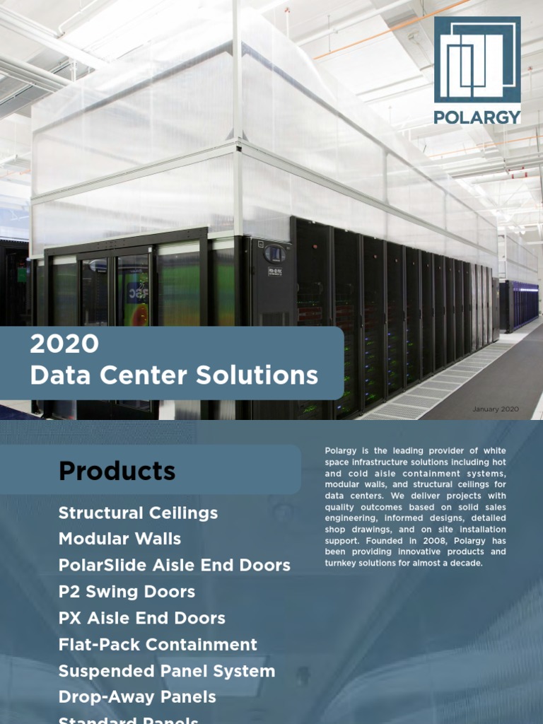 Polargy-Catalog - Cointaiment | PDF | Door | Data Center