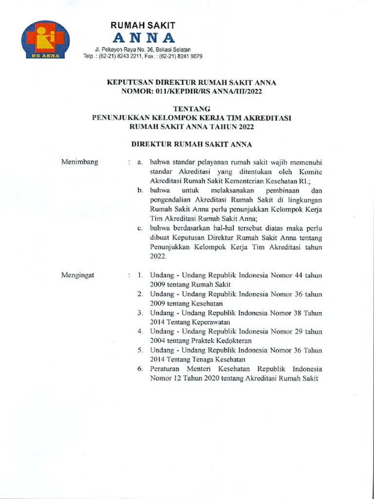 011 - Tim Pokja Akre | PDF