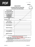 Inspection proforma-DH | PDF | Dental Degree | Doctor Of Medicine