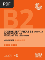 Prüfungstraining Goethe-Zertifikat B2 PDF | PDF