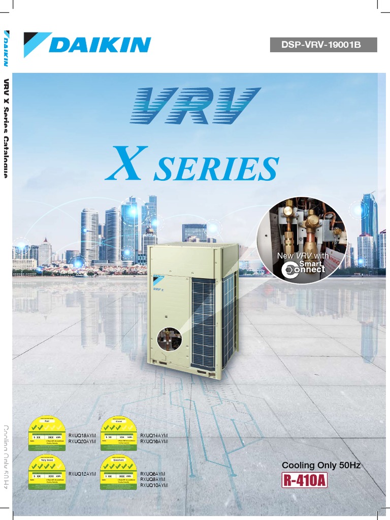 VRV X Series - Singapore (Updated Label 14 Mar 2022) - Compressed | PDF | Air Conditioning ...