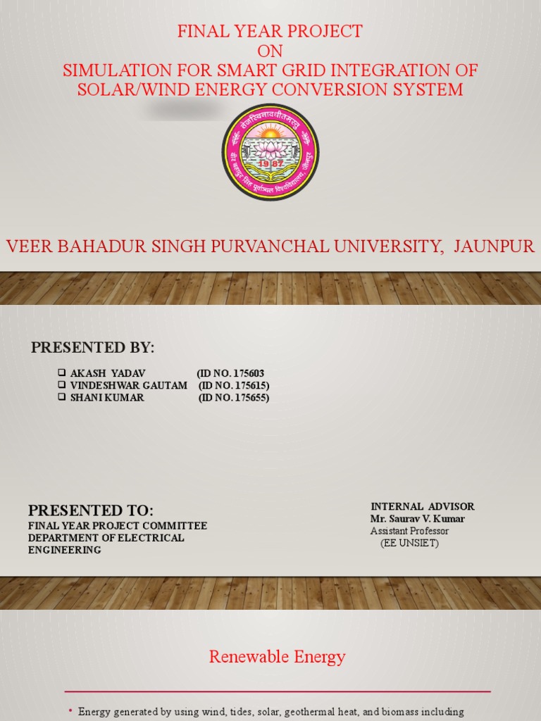 Hybrid Wind and Solar Generation System | PDF | Power Inverter ...