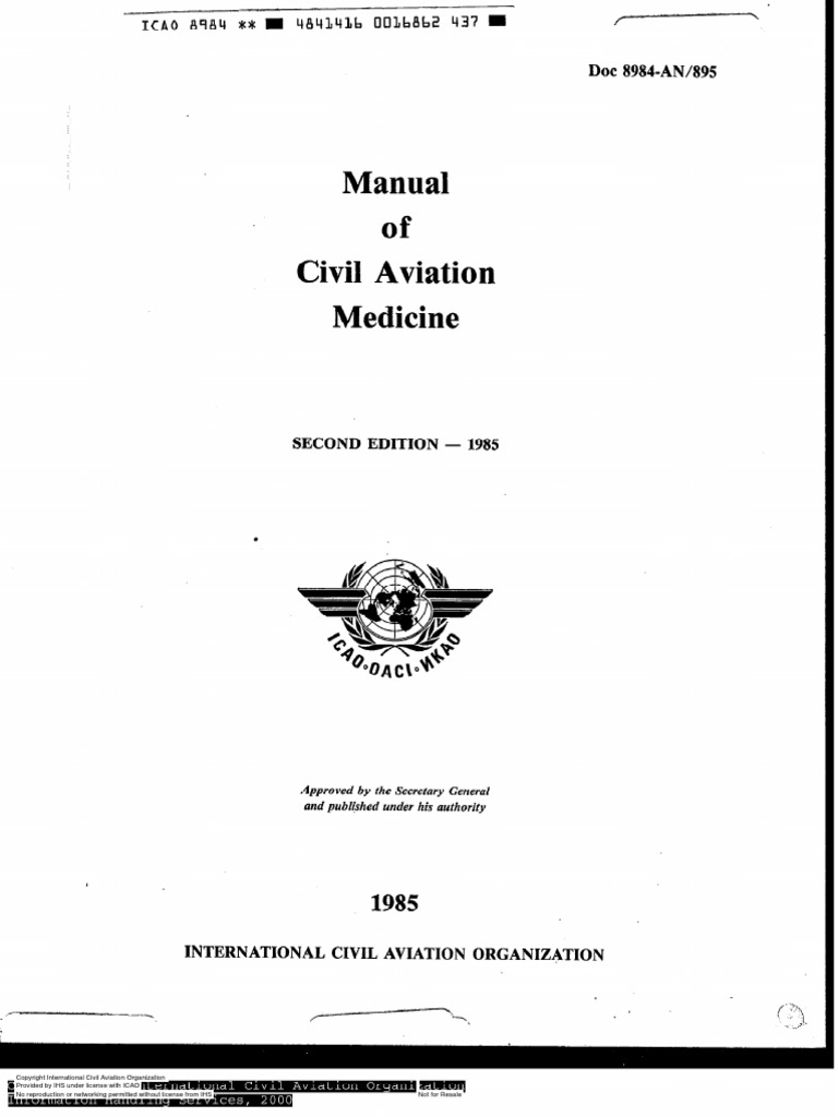 22 Manual of Civil Aviation Medicine | PDF | Flight Instructor | Aerospace