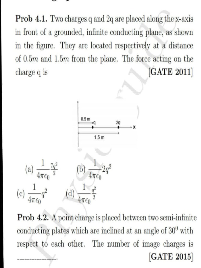 Electrostatics Problems and Solutions | PDF | Metrology | Teaching ...