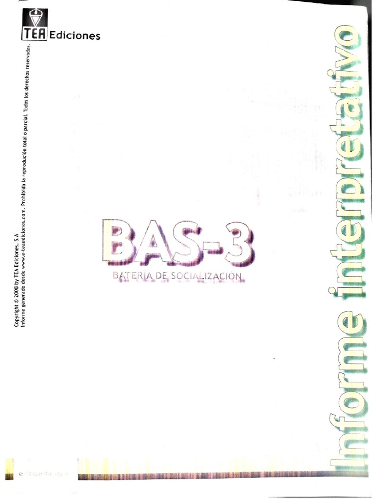Test BAS-3 | PDF