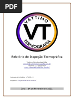 Modelo Relatorio Termografia | PDF | Termografia | Transformador