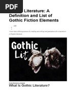 Unit 1 Intro To Gothic Literature | PDF | Horror Fiction