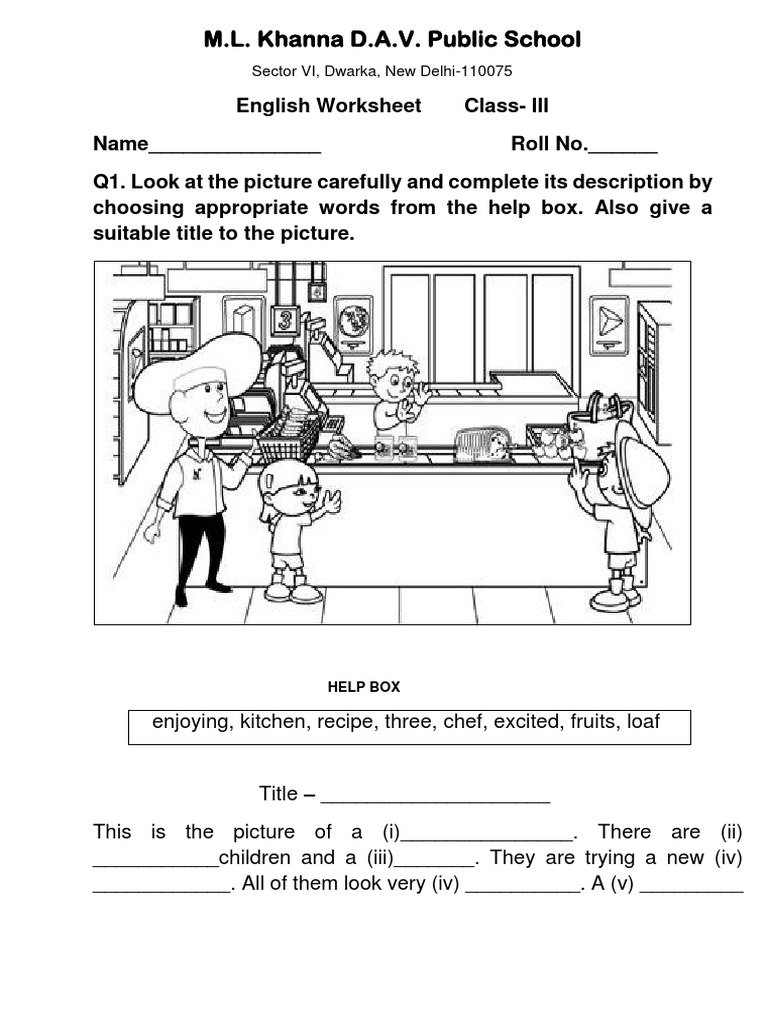 Class 3 Revision Worksheet Updated | PDF